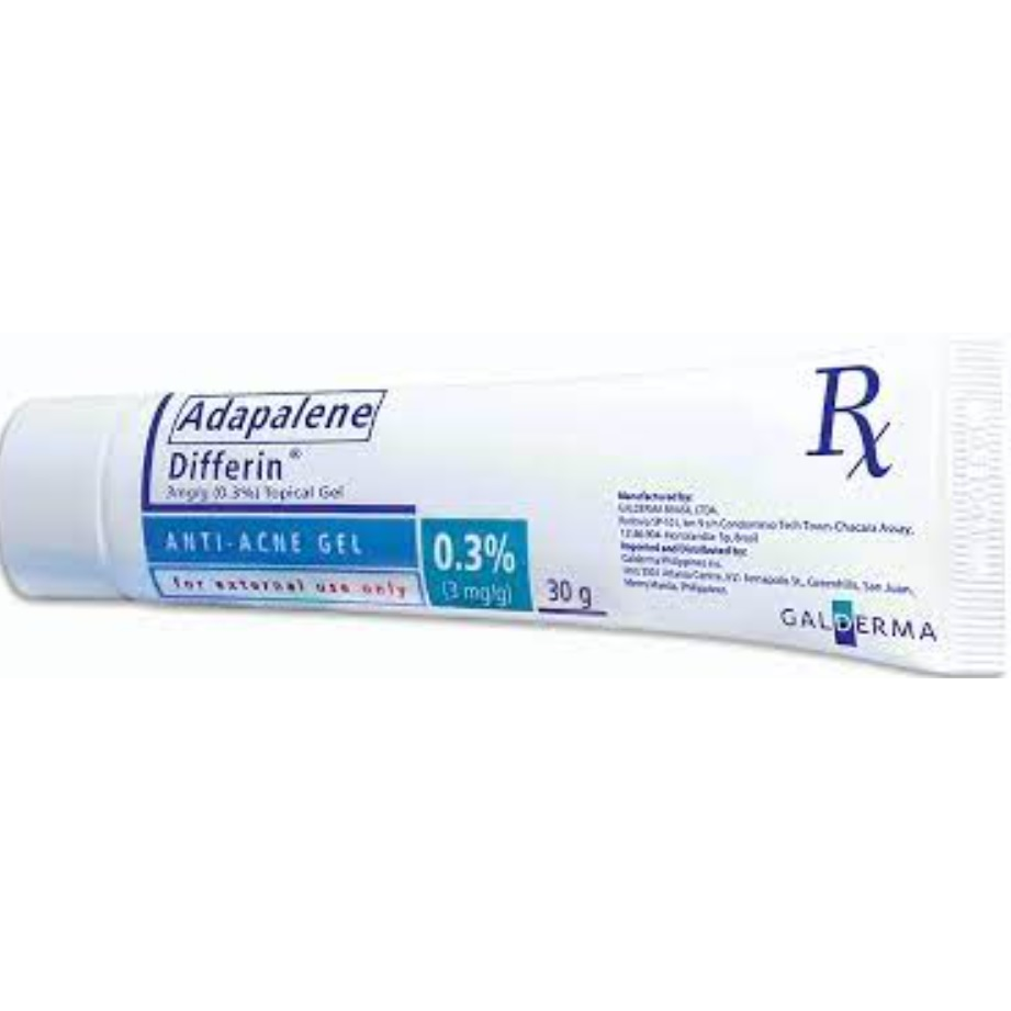 DIFFERIN Adapalene 3mg / g (0.3%) Gel 30g price in the Philippines ...