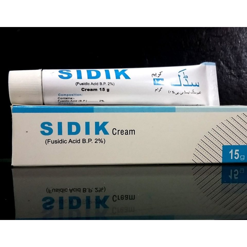 SIDIK Fusidic Acid 2.0% Cream 15g price in the Philippines | MedsGo ...