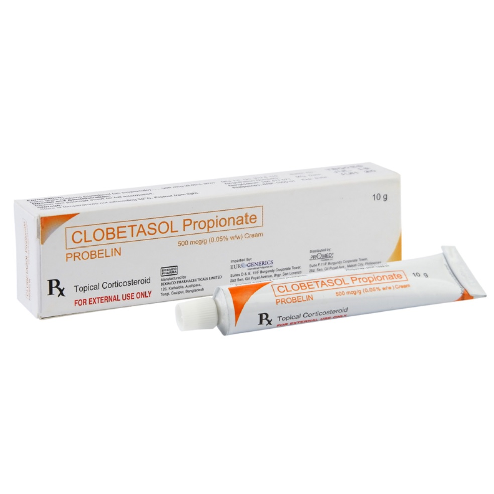 PROBELIN Clobetasol Propionate 0.05% (500mcg / g) Cream 10g price in ...